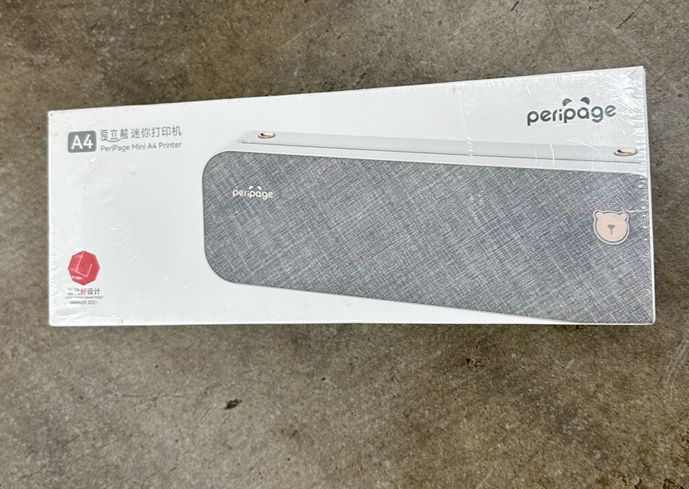 PeriPage Mini A4 Paper Printer Inkless Thermal Printer Photo Wireless ...
