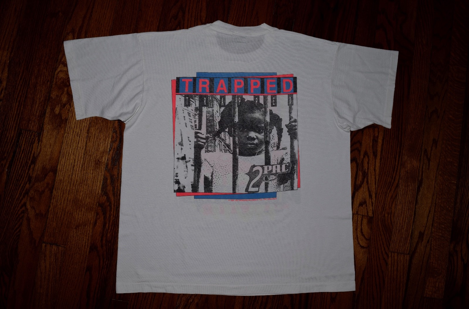 1992 2PACALYPSE NOW interscope tnt records vtg 90s t-shirt rap hiphop ...