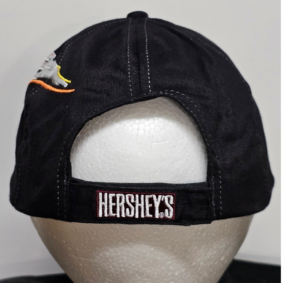 NEW Hershey's Racing Number # 3 Black Embroidered Baseball Cap Men's ...