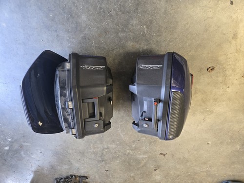 For Yamaha FJR1300 FJR 1300 Saddlebags Left+Right Side Cases Trunk ...