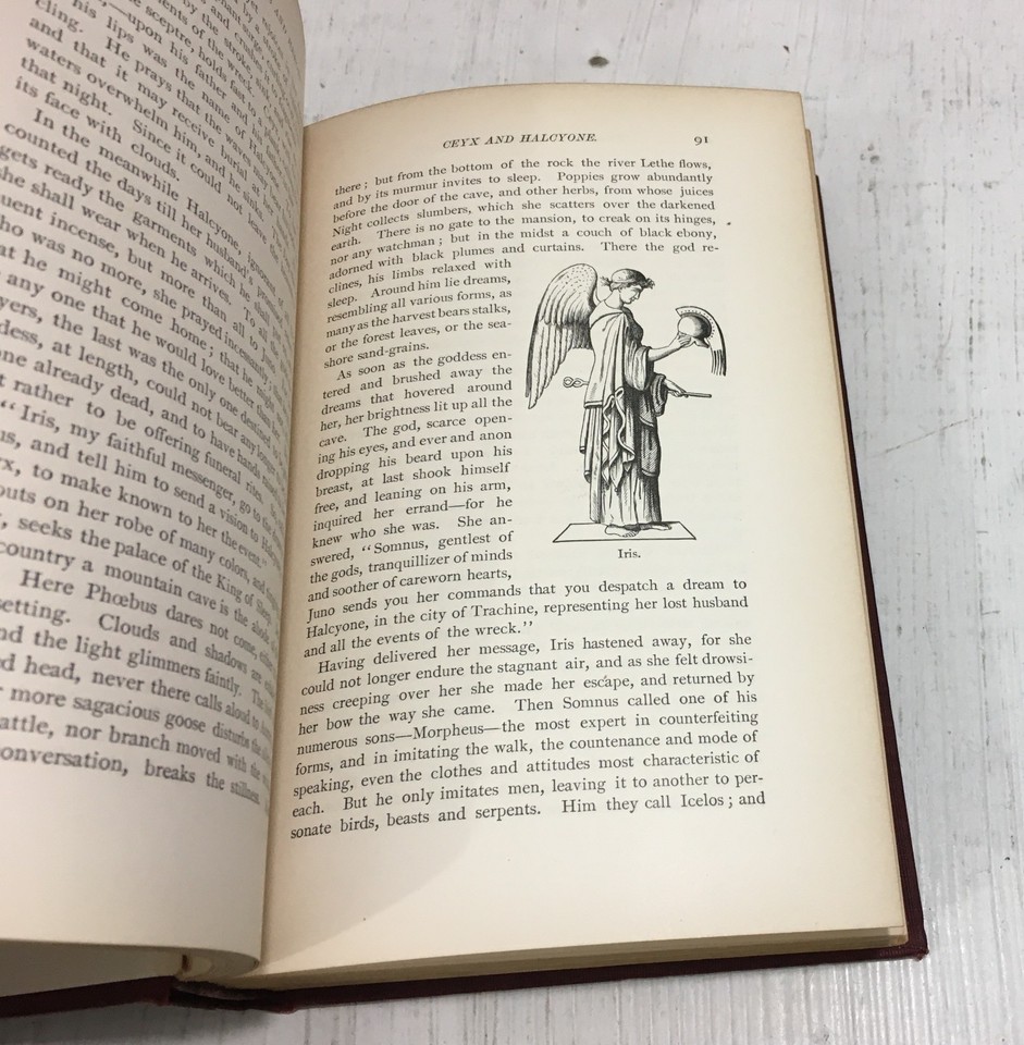 Bulfinchs Age of Fable or Beauties Mythology 1898 Rev J Loughran Scott ...