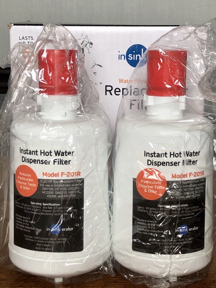 InSinkErator F-201R Replacement Water Filter 1 PACK ( 2 UNITS ...