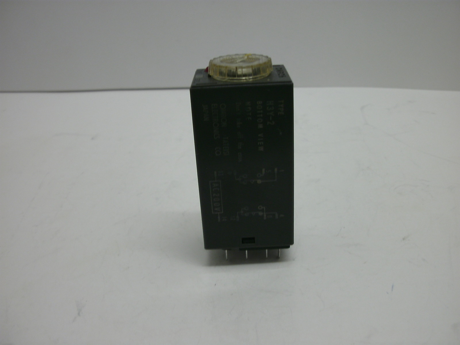 OMRON H3Y-2-AC200-30S MINI TIMER 30 SECOND 8 BLADE 5 AMP 240VAC | eBay