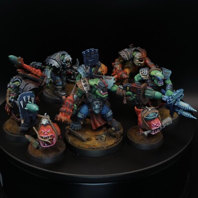 Wrecka Krew Kill Team High Standard Pro Painted Warhammer 40K Orks | eBay