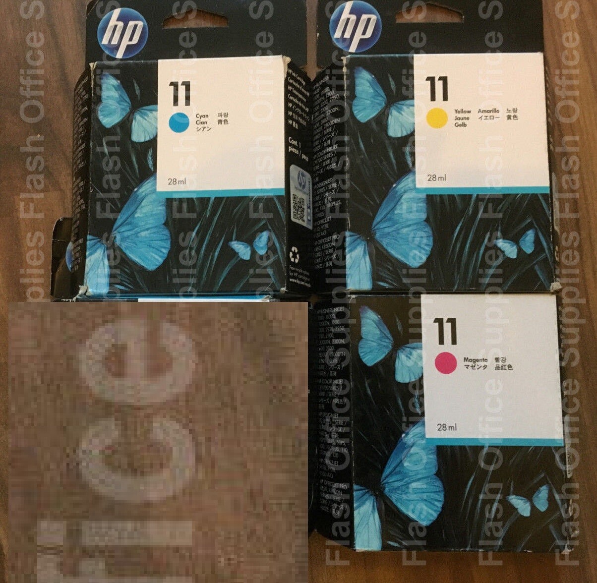 Choice of HP 10 Or HP 11 Ink C4844A, C4836AE, C4837AE, C4838AE VAT ...