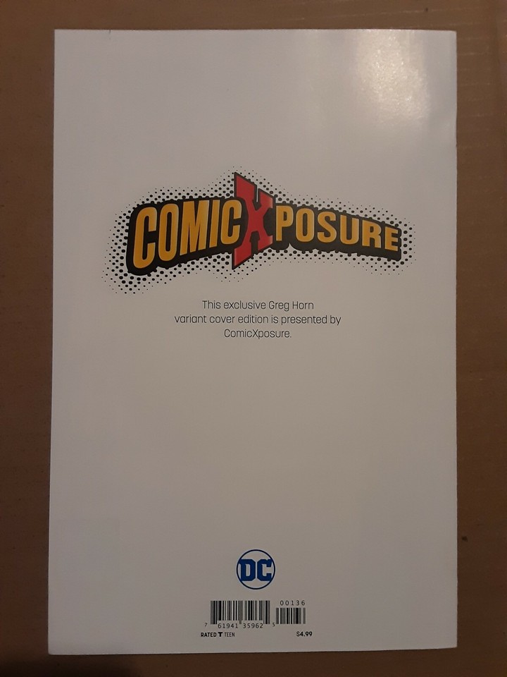 Batman #50 (DC Comics 2018) Comixposure Greg Horn Virgin Variant NM+ ...