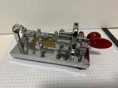Vibroplex Original Deluxe bug CW Morse code Key in excellent condition ...