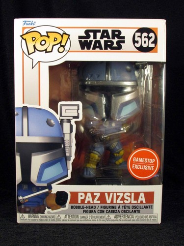 Funko Pop Star Wars 562 Paz Vizsla Gamestop | eBay