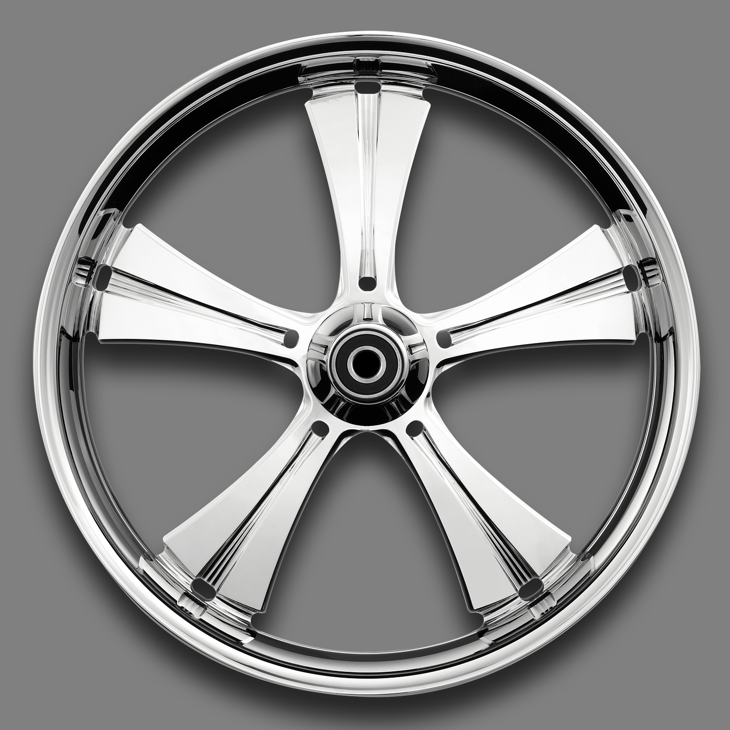 Renegade CABO Chrome 18" Wheels Package Set Tires Harley FLH/T 02-07 | eBay