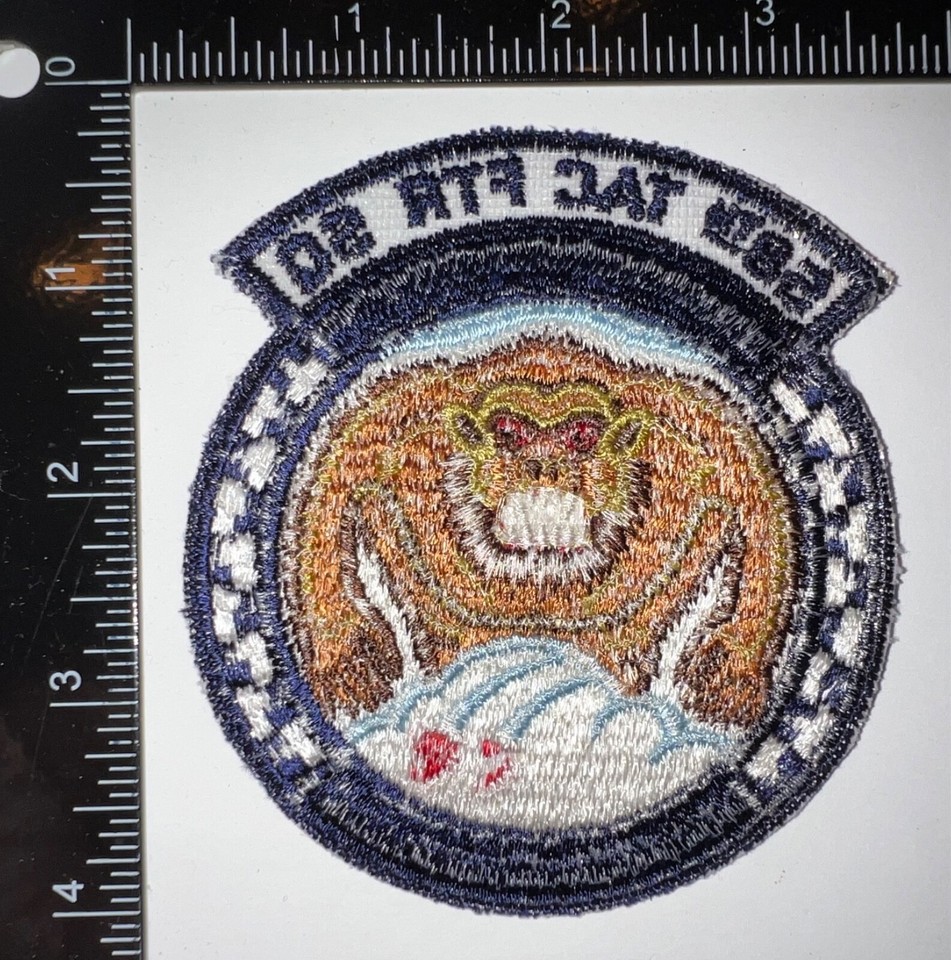 Cold War USAF US Air Force 58th Tactical Fighter Squadron Patch | eBay