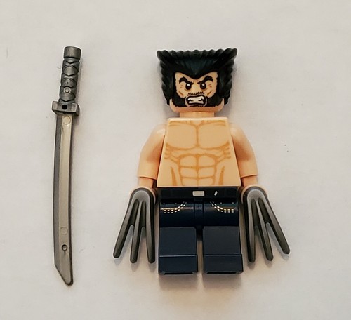 Lego Wolverine minifigure Custom 100% Authentic Genuine LEGO parts. NEW ...