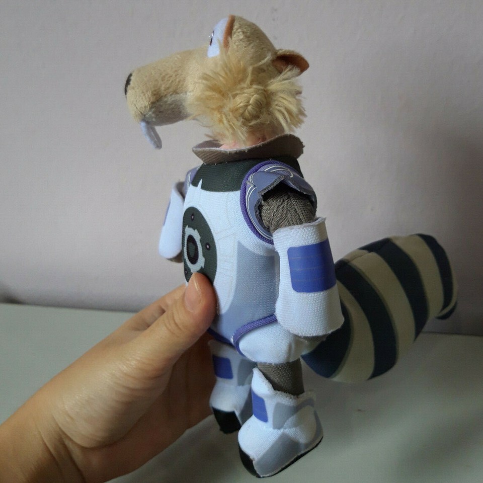 Ice Age Scrat Plush Stuffed Animal Soft Toy Space Astronaut Squirrel | eBay