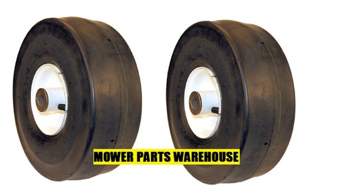 2 NEW REPL TORO 110-6785 TIME CUTTER Z FRONT TIRES 4.10 3.50 4 TUBELESS ...