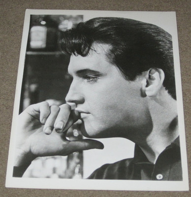 Elvis Presley B/W 8x10 Photo Close Up 1967 | eBay