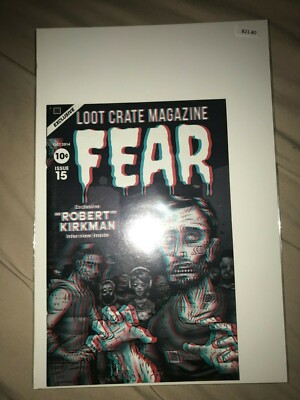 Loot Crate Magazine Fear 15 - High Grade Comic Book- B21-80 | eBay
