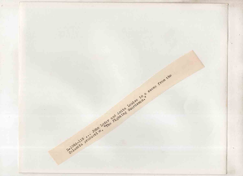 jo-3883 1945 orig photo Anita Louise, John Loder - film The Fighting ...