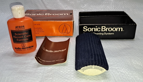 Vintage Audio Technica Sonic Broom Vinyl Record Album Cleaning System ...
