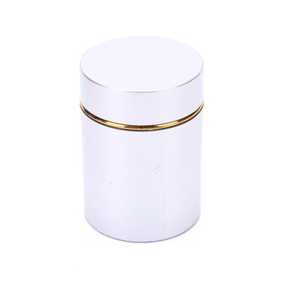70ML Proof Container Aluminum Herb Stash Metal Sealed Can Tea Jars ...