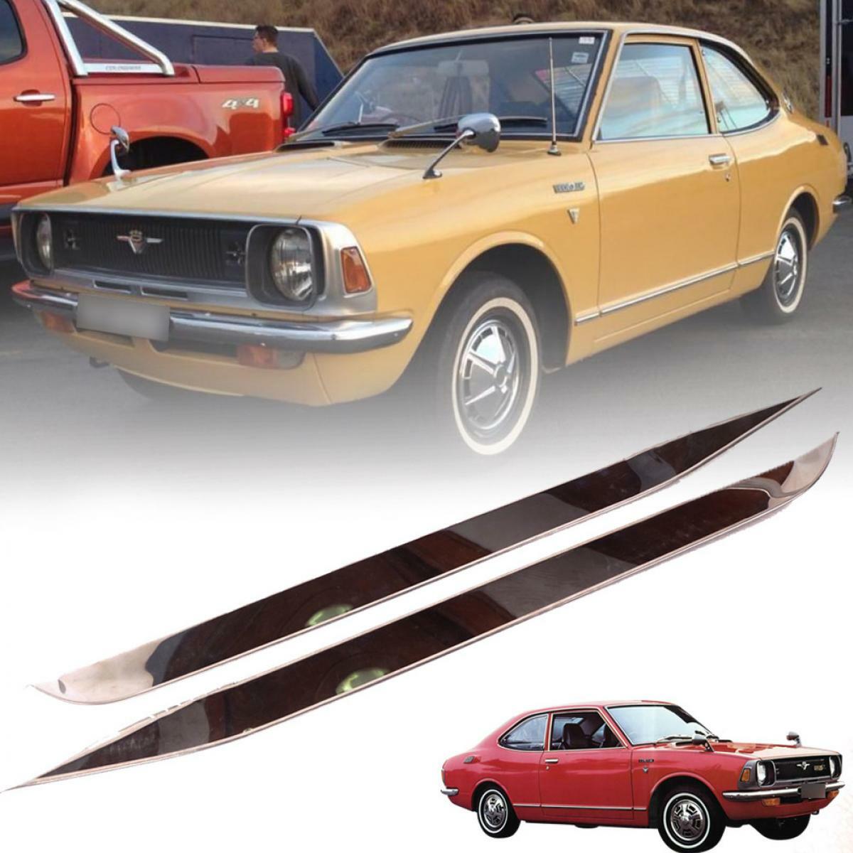 Rain Visor Wind Guard Chrome For Toyota Corolla Ke20 Ke25 Te20 Te21 2 ...