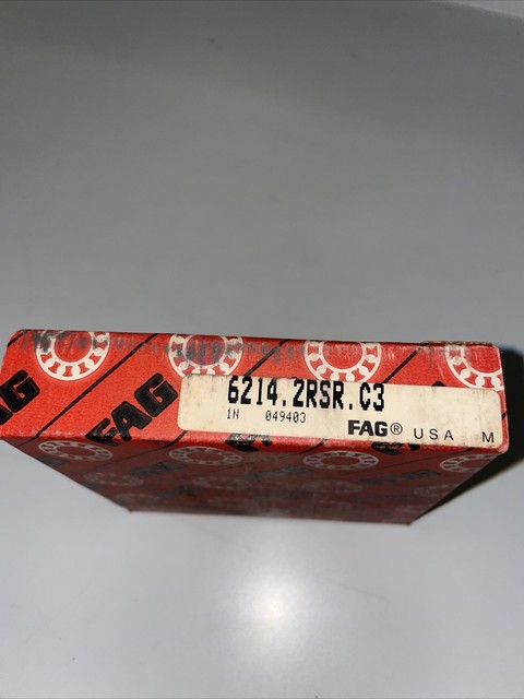 FAG 6214 C3 Deep Groove Ball Bearing for sale online | eBay