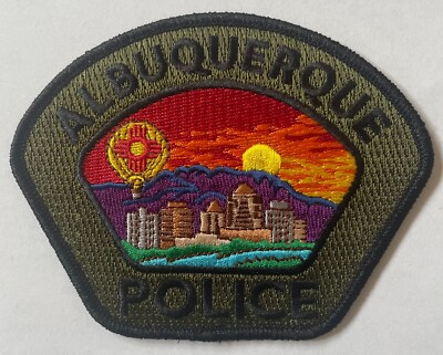 Albuquerque Police Department SWAT Shoulder Patch OD Green/ Full Color ...