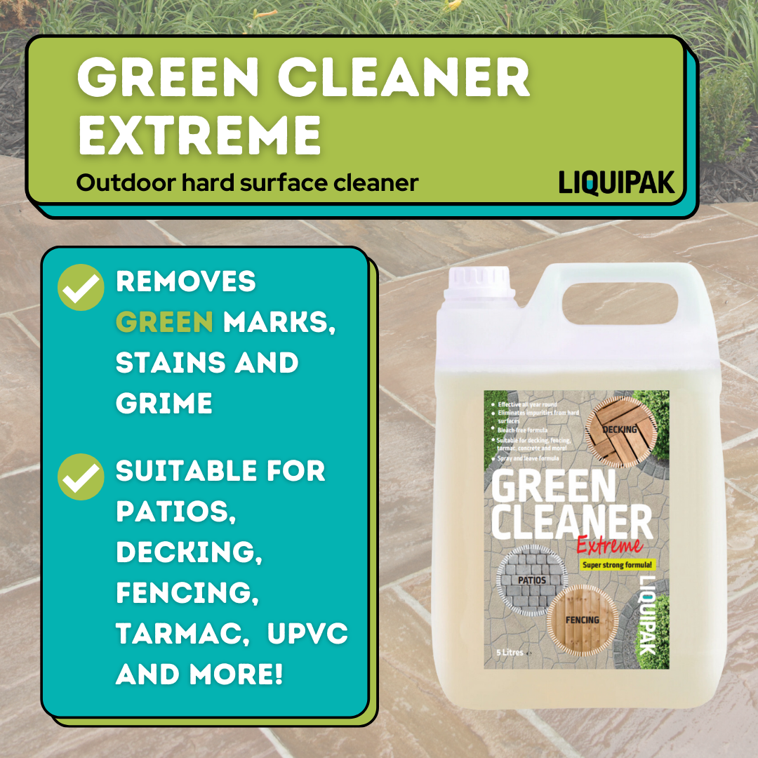 Green Cleaner Extreme Patio & Driveway Cleaner 10L -Removes Mould ...