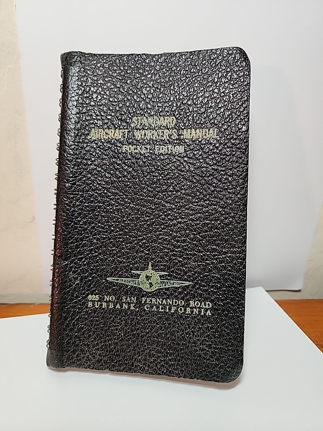 1941 WWII Standard Aircraft Worker's Manual Fletcher Aircraft Pocket ...