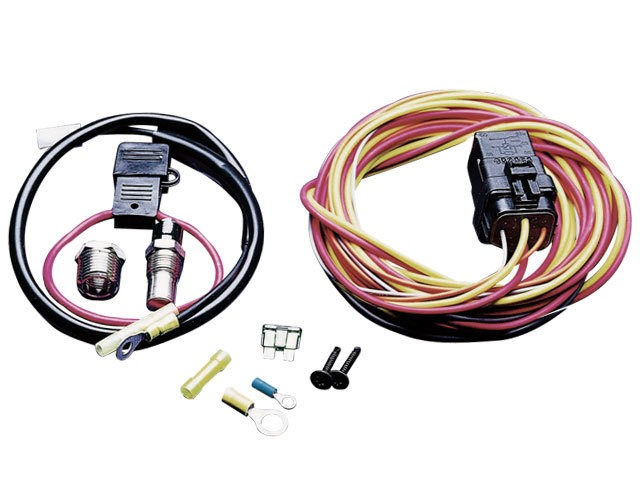 Spal Advanced 185FH, Kit Cooling Fan Harness W/ R Elay Performance ...