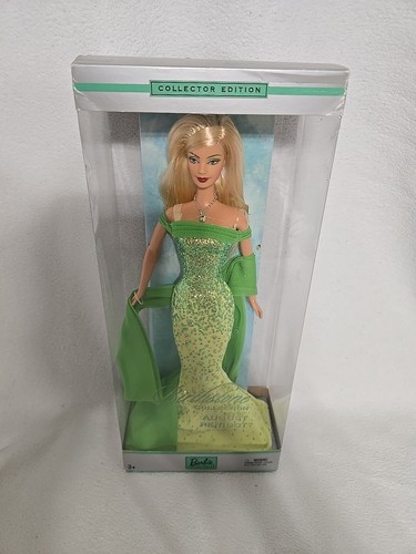 Birthstone Collection August Peridot Barbie Collector Edition 2002 ...