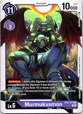 Murmukusmon BT6-079 C Digimon TCG Near Mint | eBay