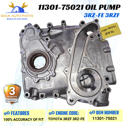 11301-75021 OIL PUMP 3RZ-FE 3RZF For Toyota 4RUNNER TACOMA HILUX 2.7Ltr ...