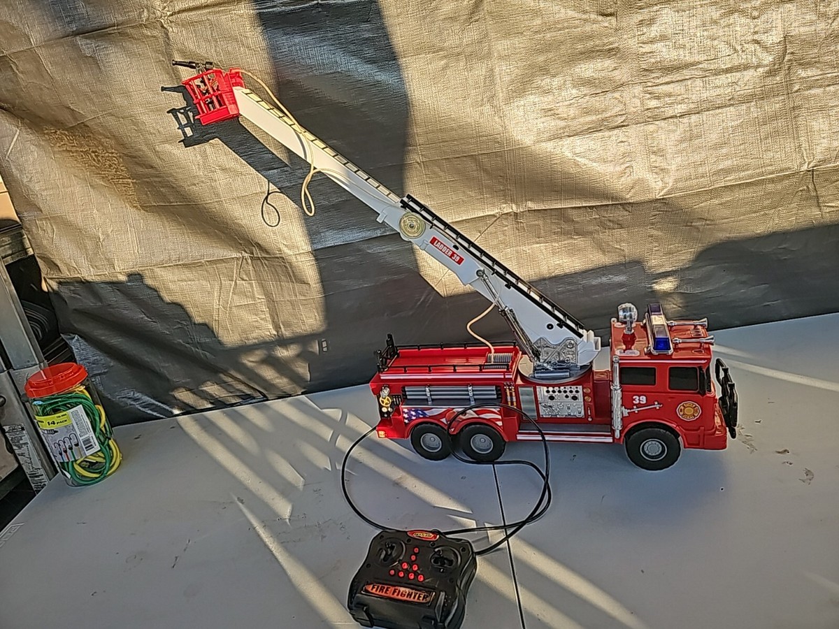 Fast Lane Firefighter Fire Truck Bronto Skylift Launches North