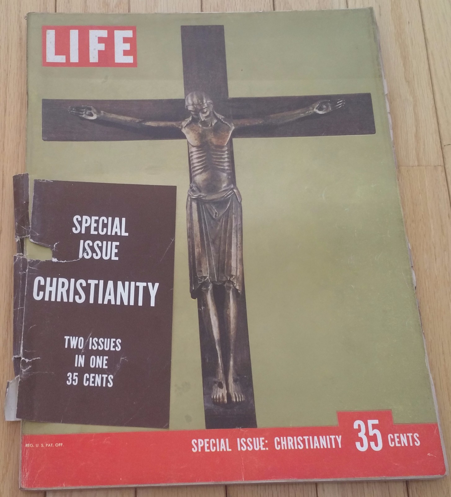 LIFE MAGAZINE DECEMBER 26 1955 SPECIAL ISSUE CHRISTIANITY WERDEN ...