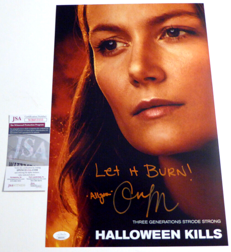 Andi Matichak Signed 11x17 Halloween Kills Photo Autographed, Allyson ...