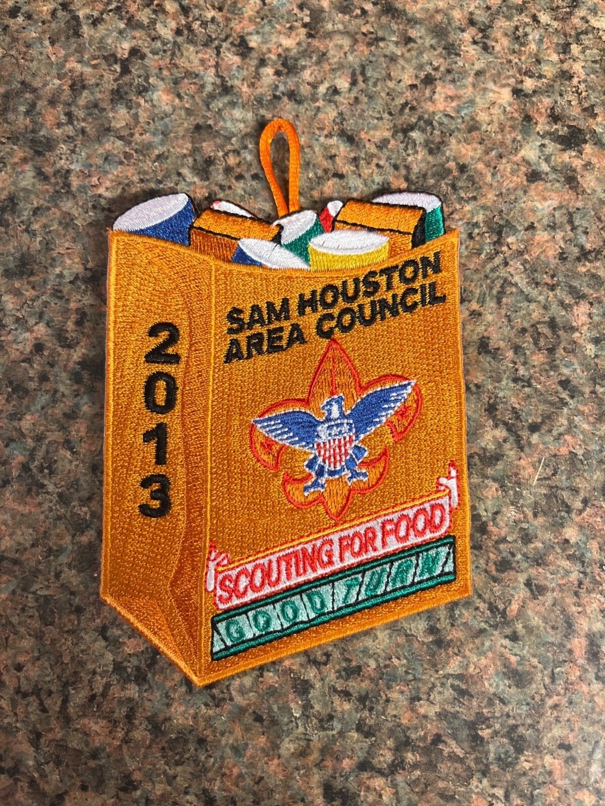 2013 Sam Houston Area Council Scouting for Food patch | eBay