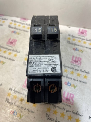 Siemens Q1515 1-1P mp 1515A 120/240V Type QT Plug On Tandem Circuit ...