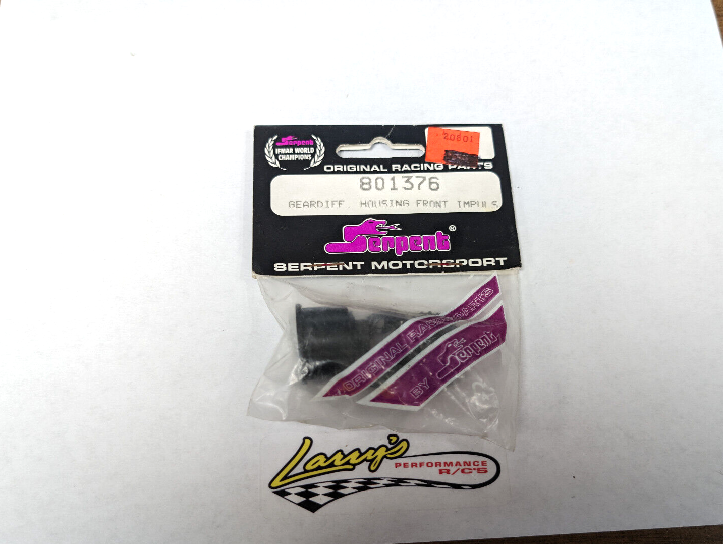 SERPENT GEAR DIFF HOUSING FRONT IMPULSE 801376 | eBay