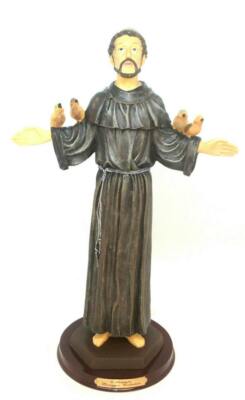 Authentic Bareggio Collection St. Francis Statue 12" ON SALE, Made in ...