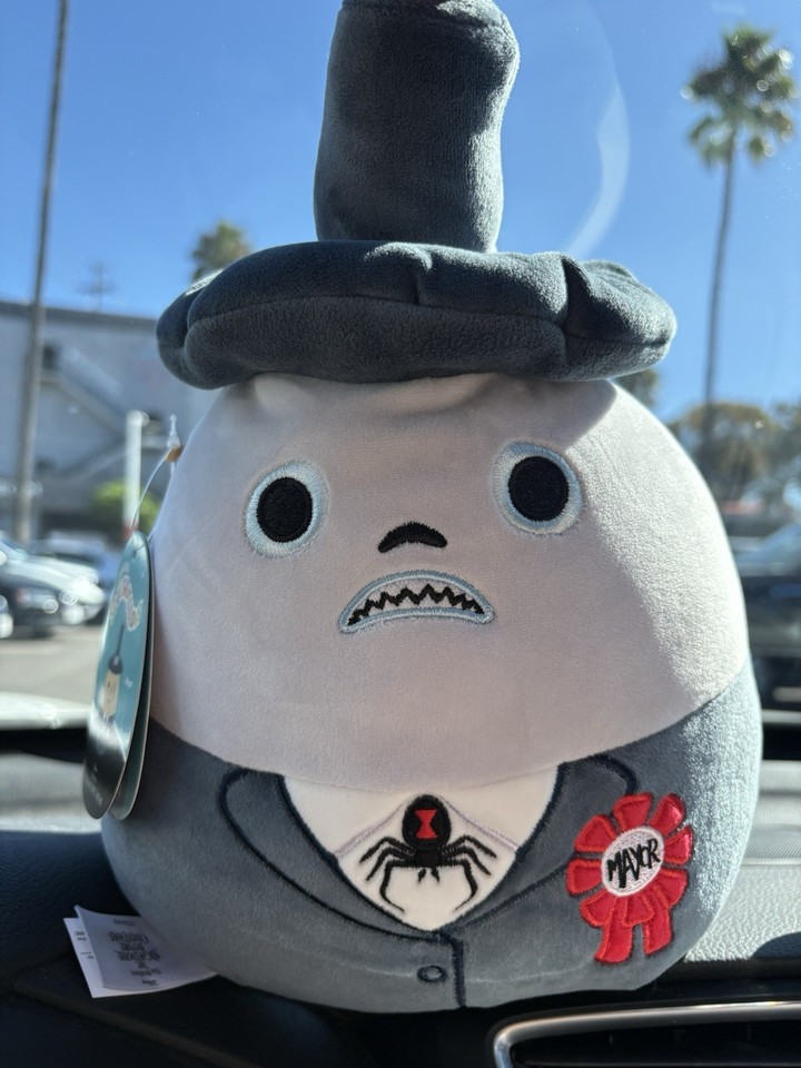 Squishmallow 12" Mayor Nightmare Before Christmas 2 Faced Halloween ...