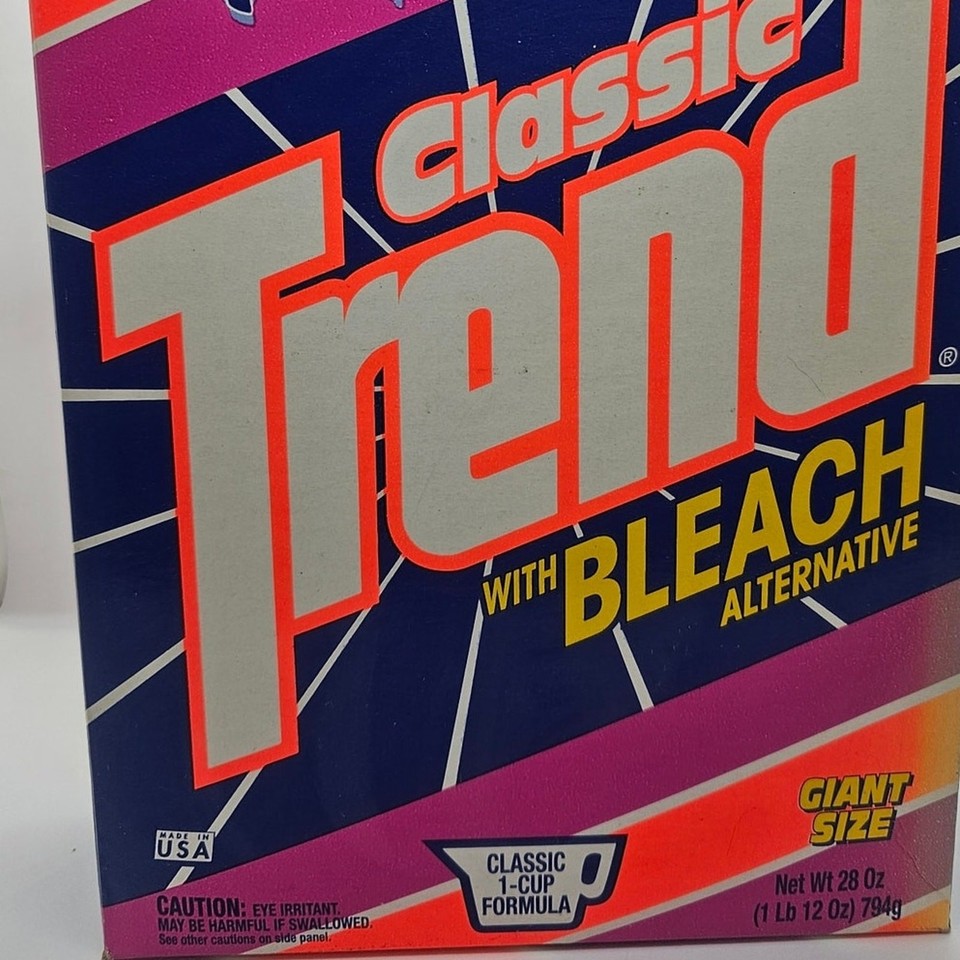 1998 Vintage Trend Laundry Detergent Powder 28oz | eBay