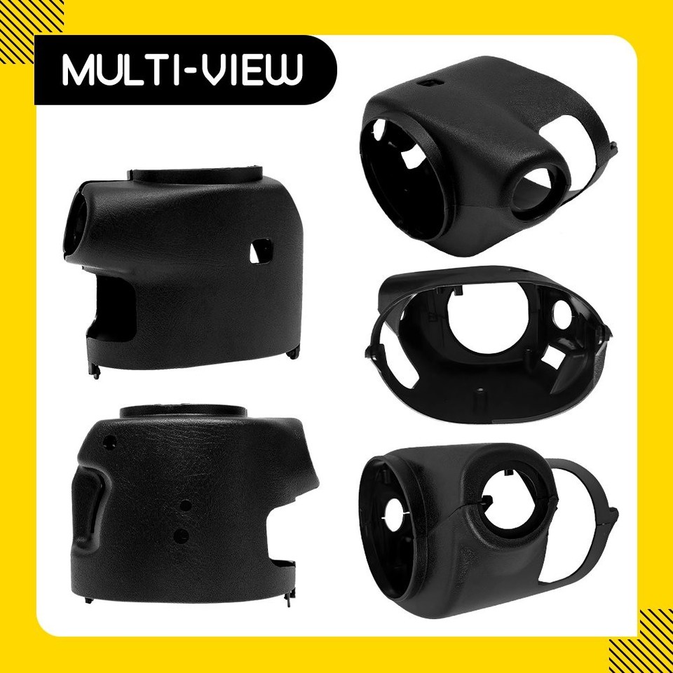 Upper & Lower Steering Column Cover Shroud + Shifter Boot FIT Chevy GMC ...