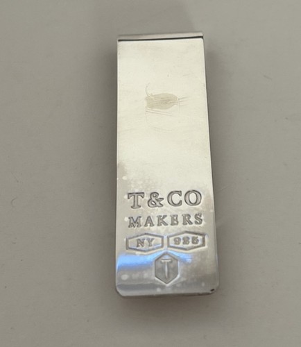 Tiffany & Co. Makers Ag 925 Silver Money Clip Small Wallet | eBay