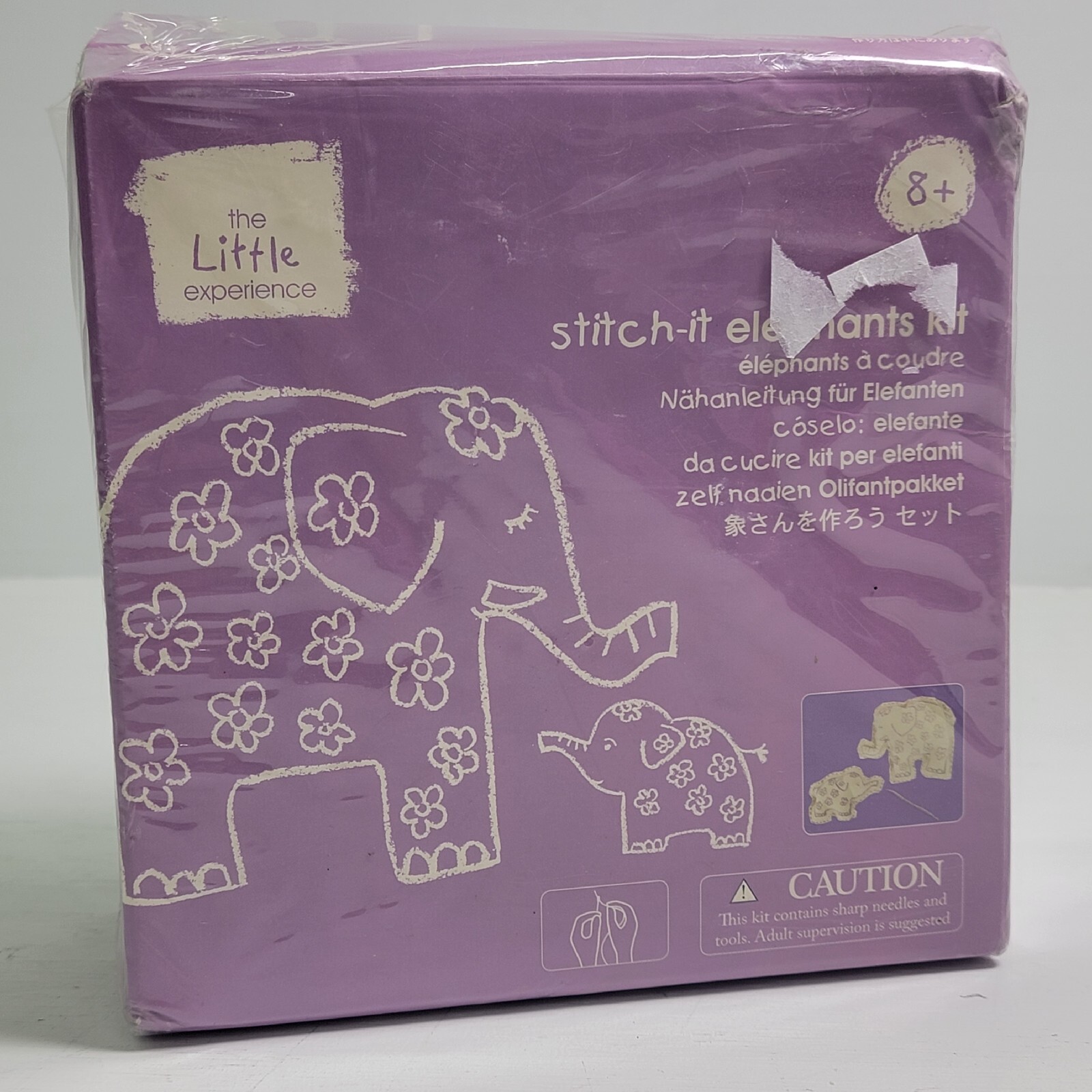 Stitch-It Elephants Kit New Craft The Little Experience Parent & Child ...