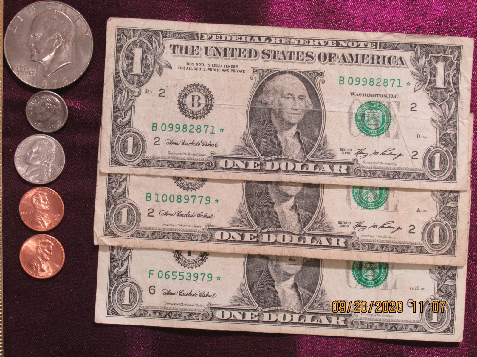 #117 3 - $1.00 star notes 2006 - *** STARS *** !!!! WOW !!!! | eBay