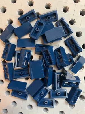 Lego Earth Blue Slope Roof Smooth Tile 1X2X2/3 Abs Slope Brick New Lot ...