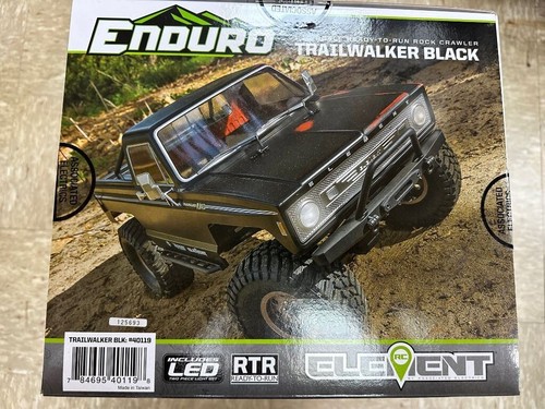 Element RC Enduro Trailwalker Trail Truck 4x4 RTR Rock Crawler Black ...