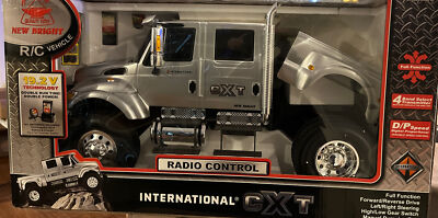 New Bright 1/6 scale International CXT Silver radio controlled truck ...