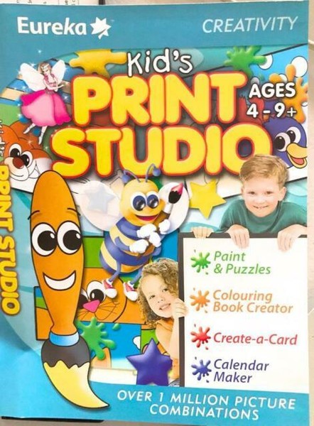 Eureka Kids Paint & Print Studio PC Games for sale online | eBay