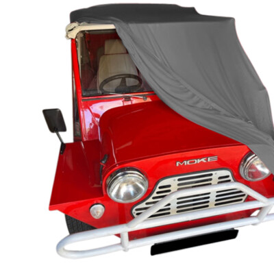 Indoor car cover fits Mini Moke bespoke Stuttgart Grey cover Without ...