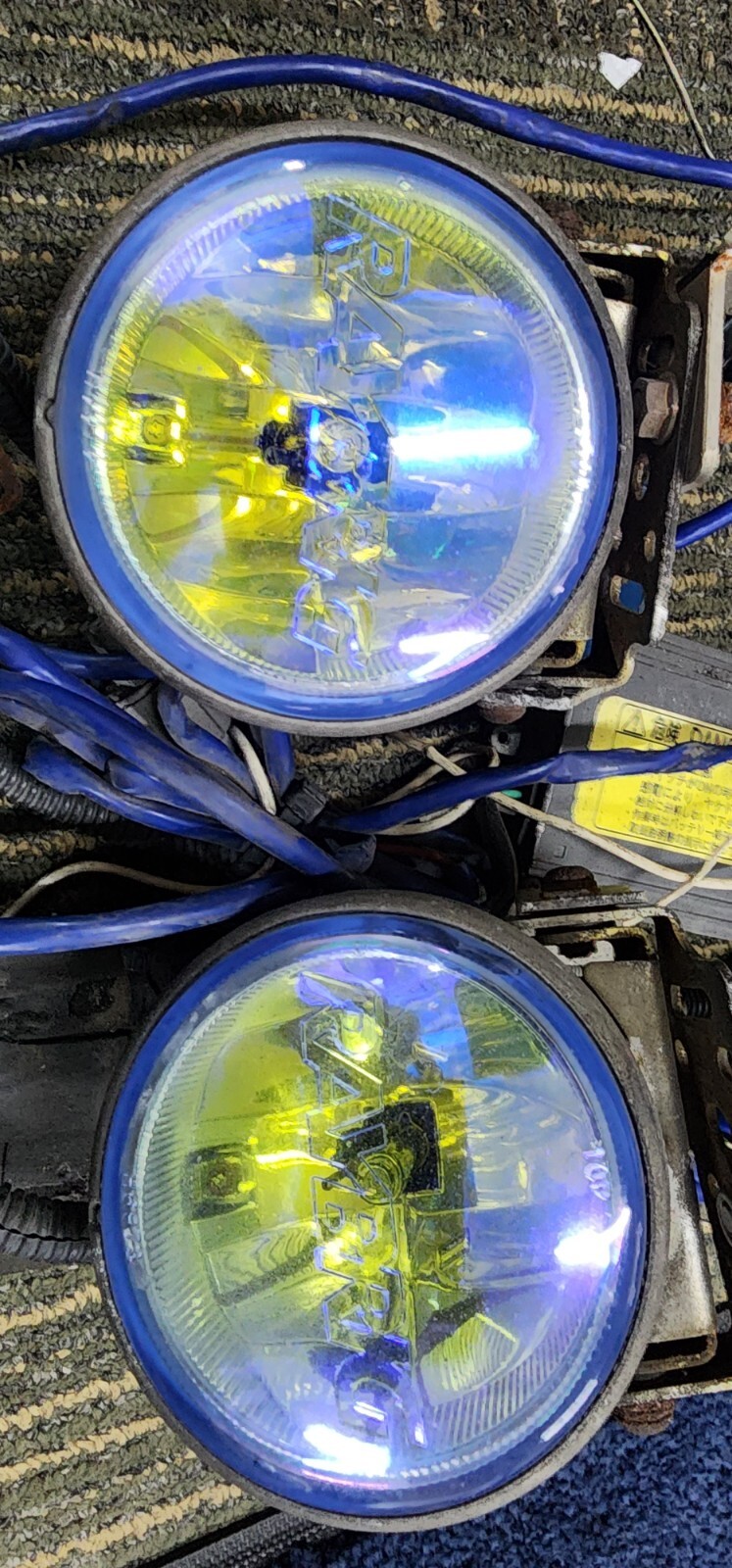 Raybrig HID Clear Blue Lower Fog Light Set JDM | eBay